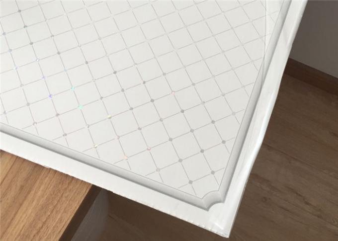 Flat Square Boards PVC Ceiling Tiles For Warehouse Ceiling 603 Mm*603 Mm