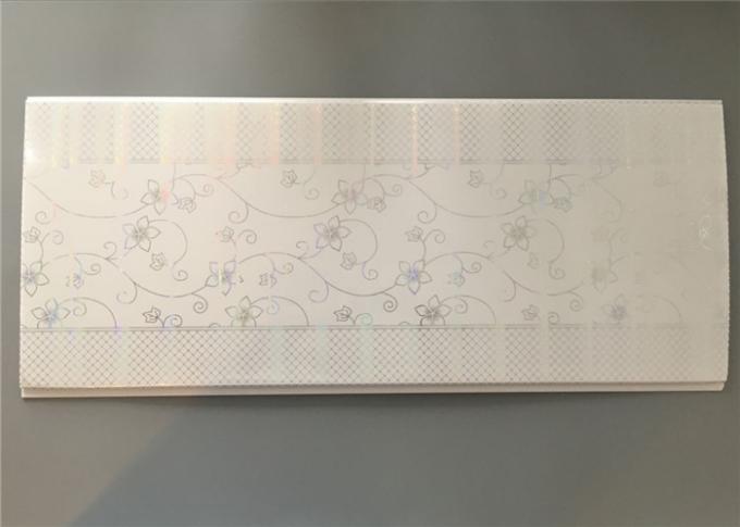 Flower Design Plastic Ceiling Sheets , Waterproof Ceiling Panels Pvc ...