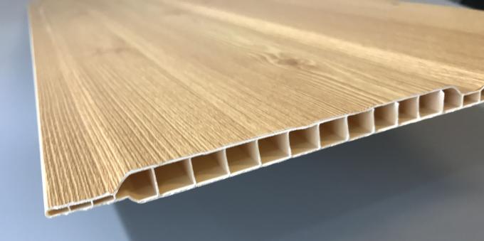 Middle Groove Plastic Laminate Panels Easy Clean 25cm × 9mm Grained Type