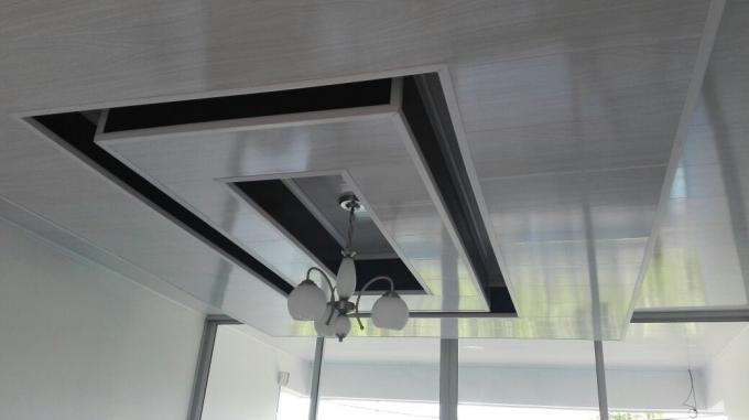 250*7.5mm Gloss White Ceiling Panels , Pvc Laminated Ceiling Panel Non ...