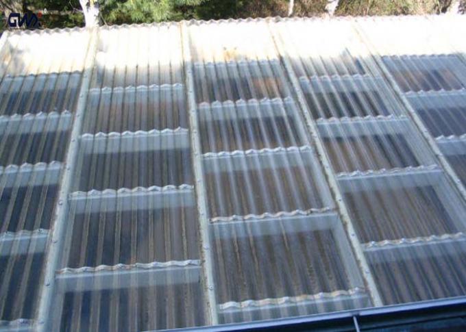 Customized Clear Corrugated Polycarbonate Roof Panel Bayer / GE ...