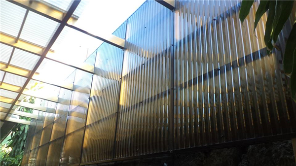 Clear Corrugated Polycarbonate Panels Corrugated Skylight Panels ...