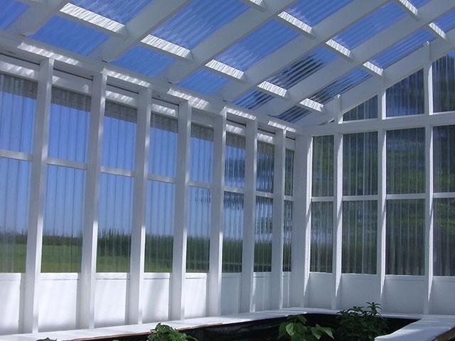 Clear Corrugated Polycarbonate Panels Corrugated Skylight Panels ...