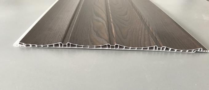 Wooden Groove Laminate Wall Panels , Commercial Washable Wall Panels