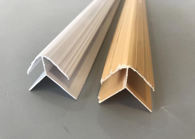 Outside Extruded Plastic Profiles / PVC Profiles For Ceiling and Wall ...
