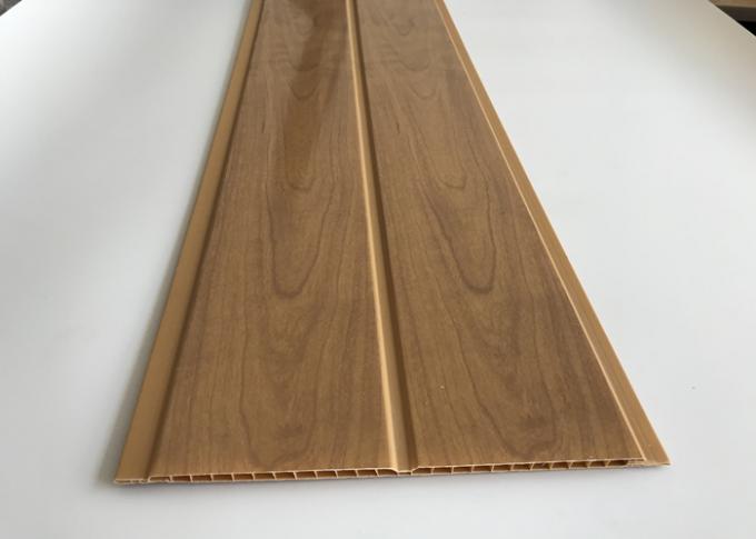 Thick 6mm Waterproof PVC Wood Panels For Home Decoration 2.1kg