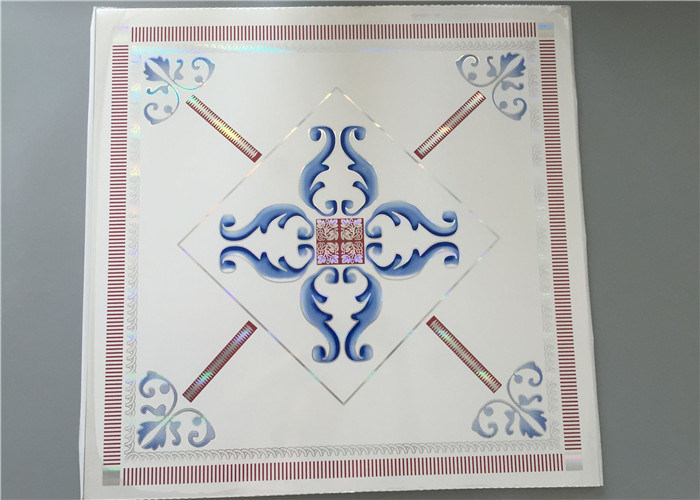 High Intensity White PVC Ceiling Tiles For Bathrooms Various Colors ...