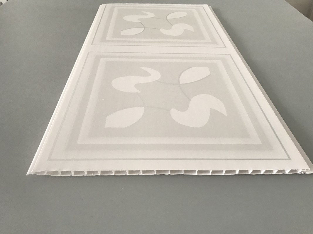 10 Inch Gold Leaf Pvc Wall And Ceiling Panels Easy To Connect For Wall ...