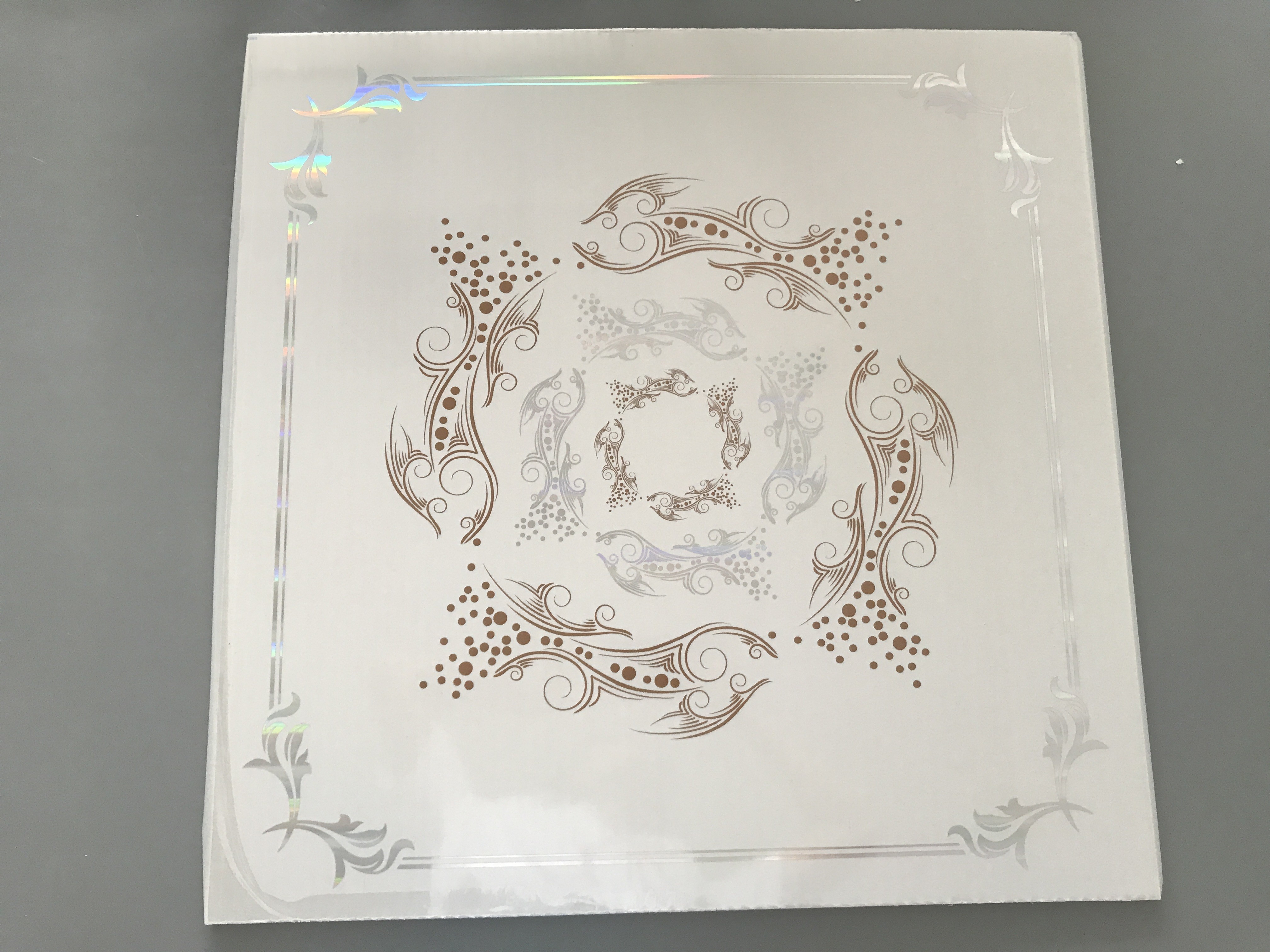 Aging Resistant Waterproof Ceiling Tiles , Plastic Cladding For ...