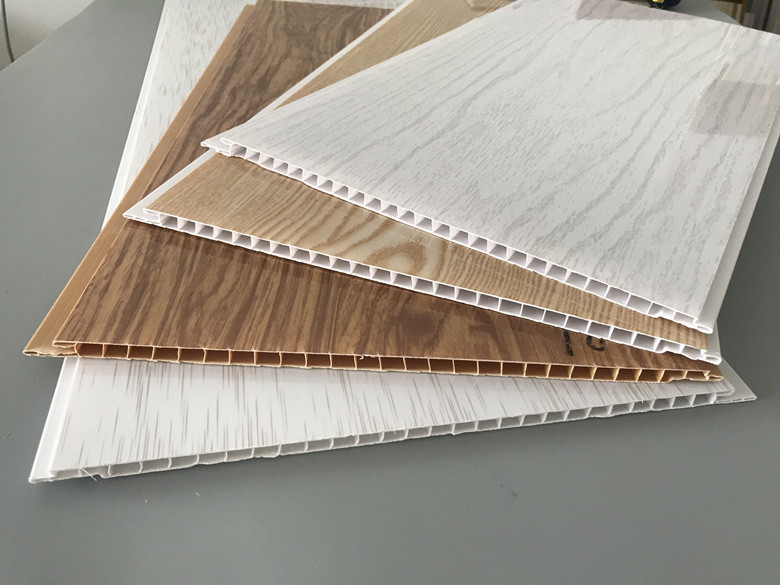 High Glossy 25cm Decorative PVC Panels Convenient Installation Ceilings